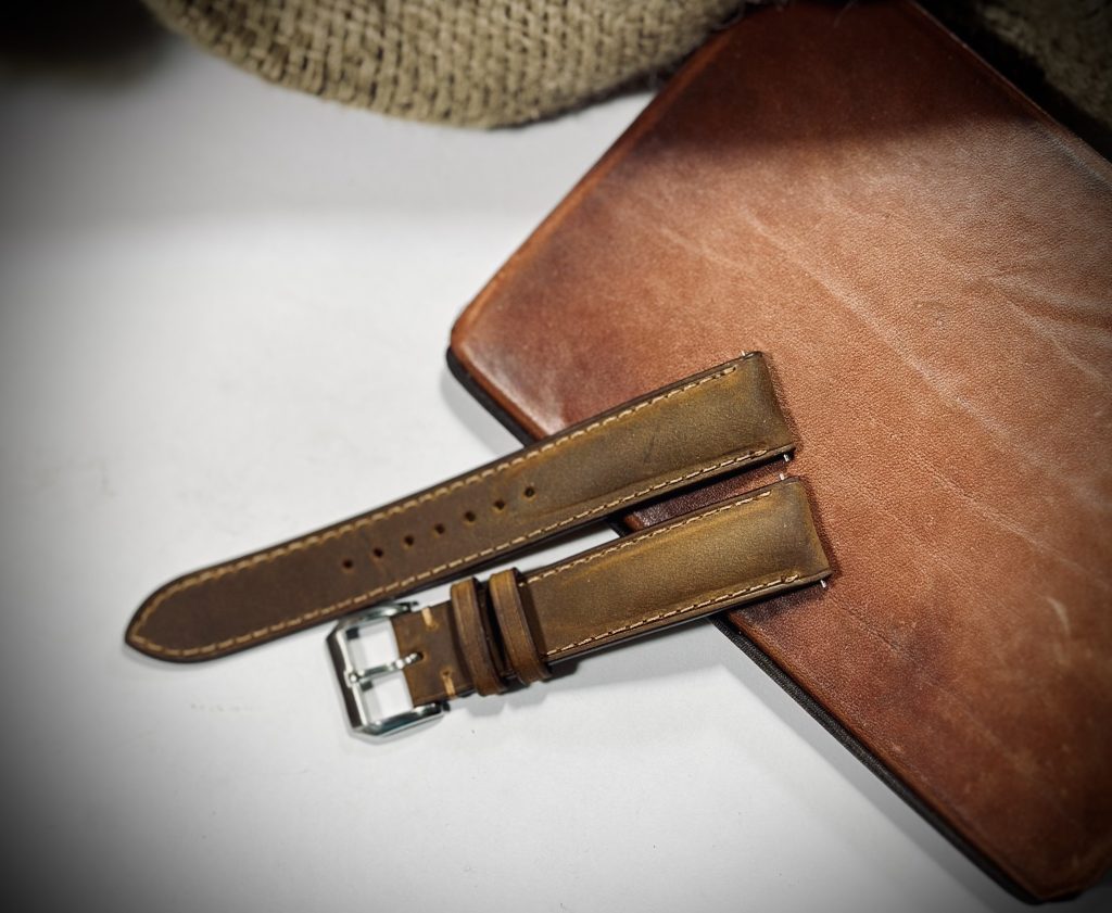 Vintage Badalassi Leather Watch Strap band - Leather Watch Straps ...