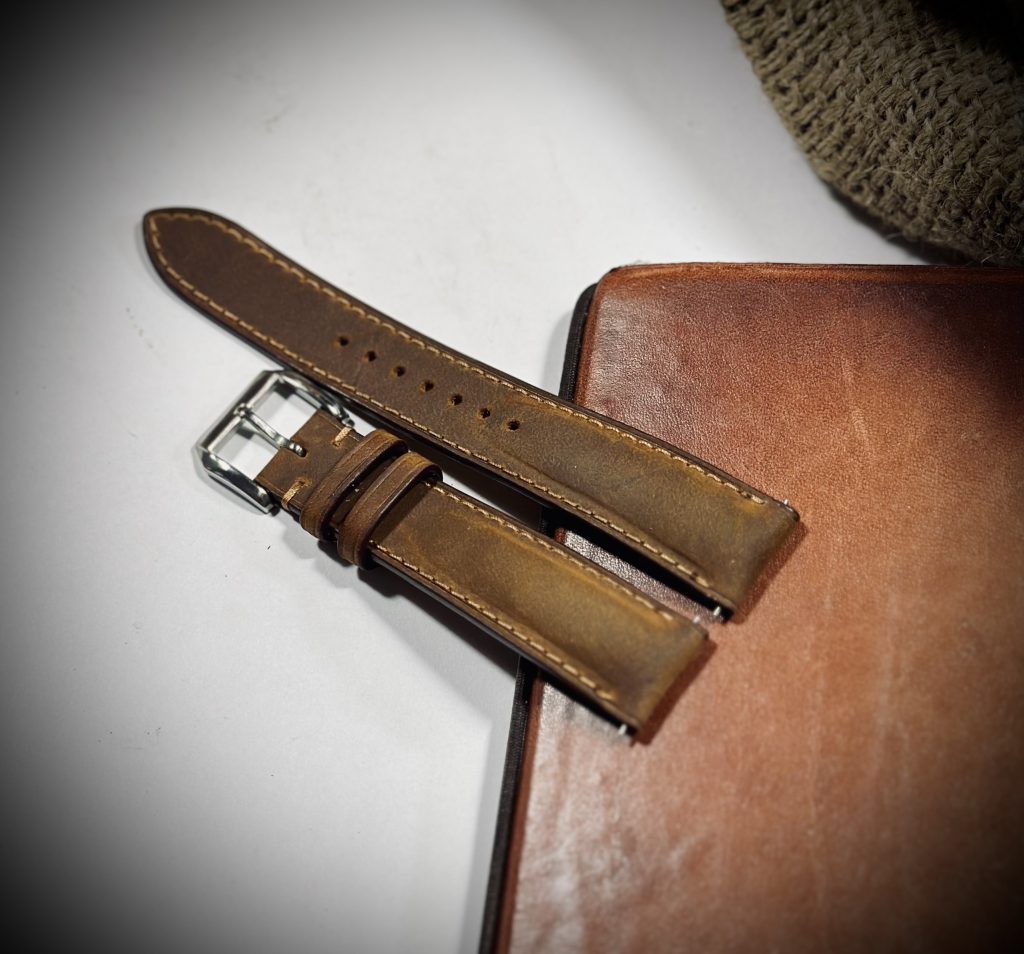 Vintage Badalassi Leather Watch Strap band - Leather Watch Straps ...
